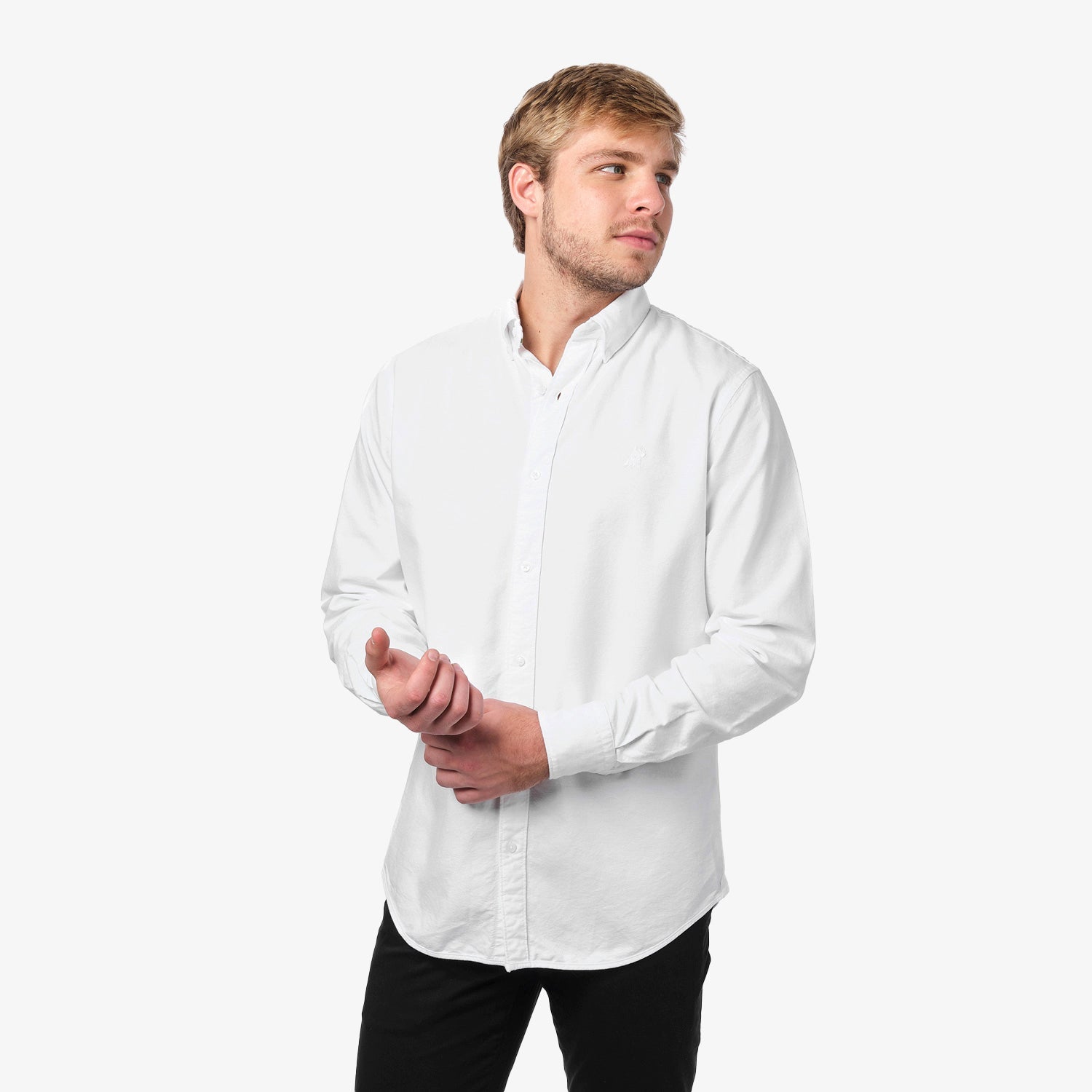Men's Oxford Button Down Shirt: Refined Look – JAMES BARK